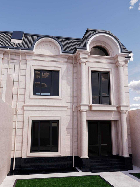 Тузель ул.Янги Хает 8-комн 275 м² 3 с/у  2-этажа 3-сотки коробка въезд