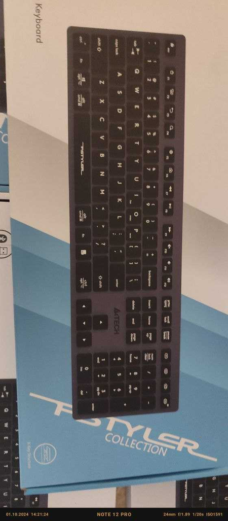 Беспроводная клавиатура A4Tech FBX50C блютуз клавиатура