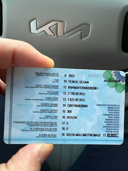 Срочно!!! Продаётся Киа К8 2022 года. KIA K8 G148 sotiladi.