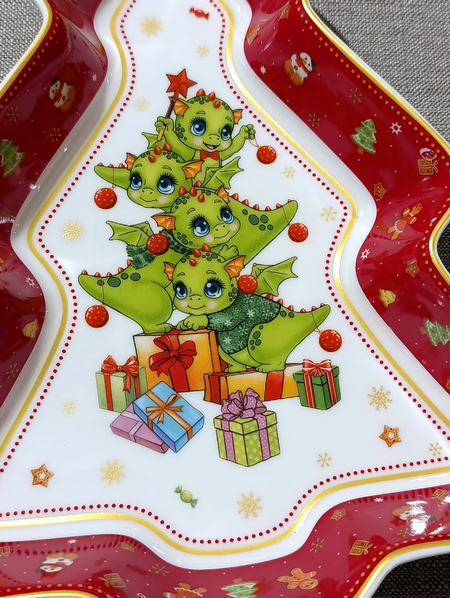Елочная игрушка стекло снегурочка