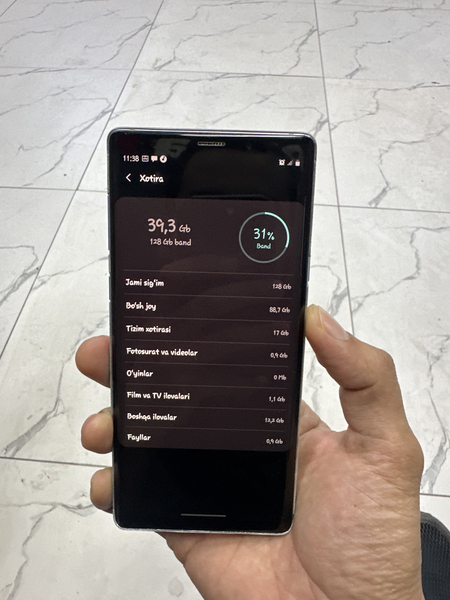 Samsung not 9 128gb