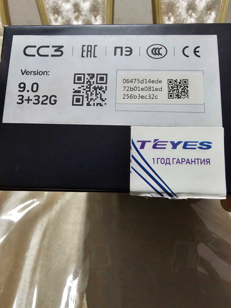 Teyes CC3 монитор
