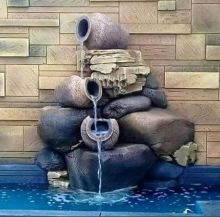 Пруд водопад ручей бассейн фонтан строительство