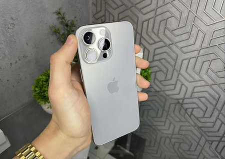 Iphone 15 pro max natural titanium 256 gb