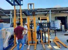 полЭлектрический штабелер 2тонна 1.60М shtablyor pol elektr