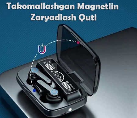 Poverbankli quloqchin yangi tavar yetkazib berish mavjud