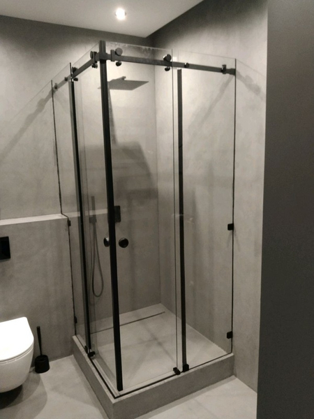 Душевые перегородки, dush kabina, dushevaya peregorodka в стиле loft с