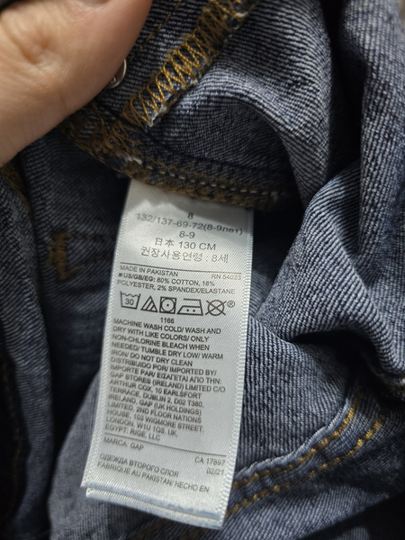 Джинсы Gap на девочку 8-9  лет