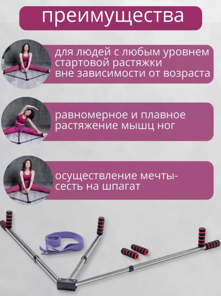 Тренажер для растяжки ног на шпагат