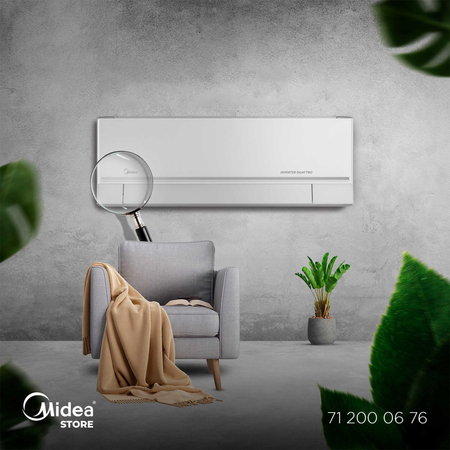konditsioner / кондиционер Midea BRABUS 18 INVERTER + low voltage