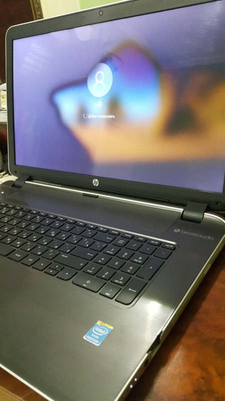 Hp Notebook beatsaudio kalonka 17.3 dyum ekran 1 Tr Oxu 4