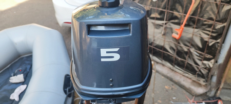 Продам лодку с матором Yamaha 5