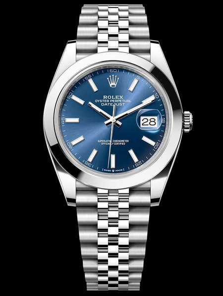 NEW Rolex Datejust 41mm Steel 126300 Blue