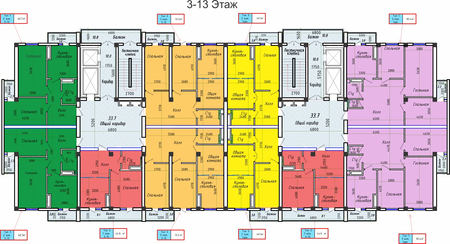 Уникальная рассрочка в 3 этапа 30/50/20 от ЖК Riverside Palace