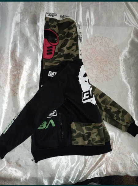 Кофта Bape в хорошем качестве редкая расцветка