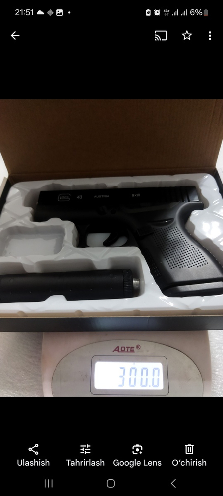 Airsoft gun Temir Metal pistolet Железный Пистолет металлический