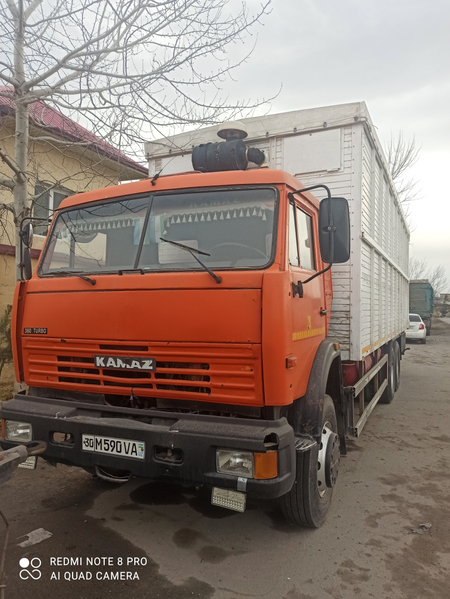 КамАЗ прицеп 65117 сотилади  8 метрли прицеп хам 8 метр 95 куба