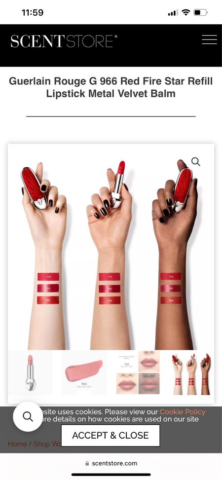 Новая Алая Помада Guerlain Rouge G