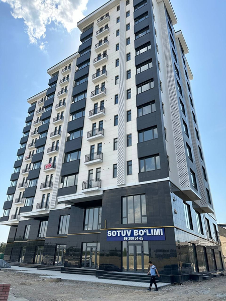 Нурафшон йули Кукчада 92.5 квм² новастройка сотилади 3 хона + холл