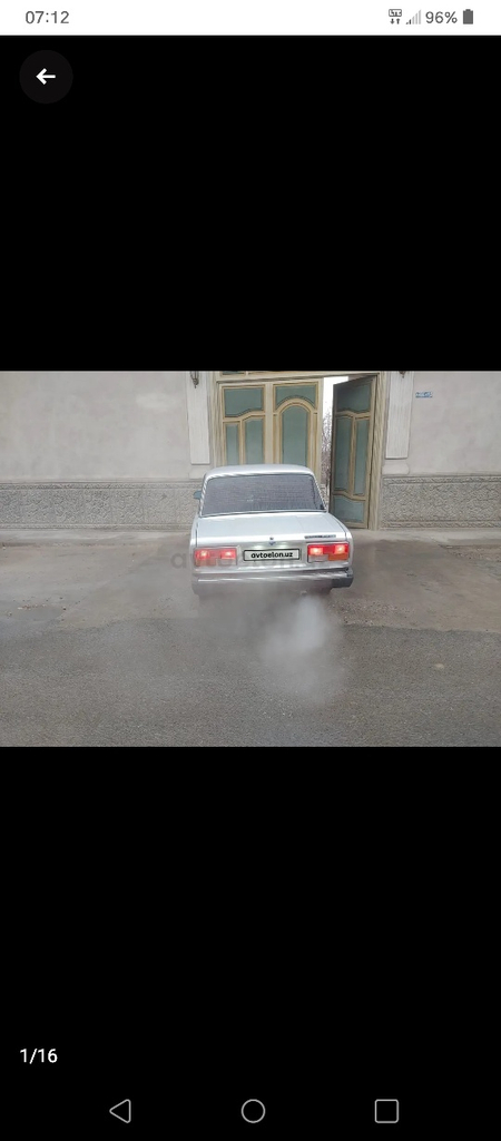Ваз 07 сотилади 2011 йил