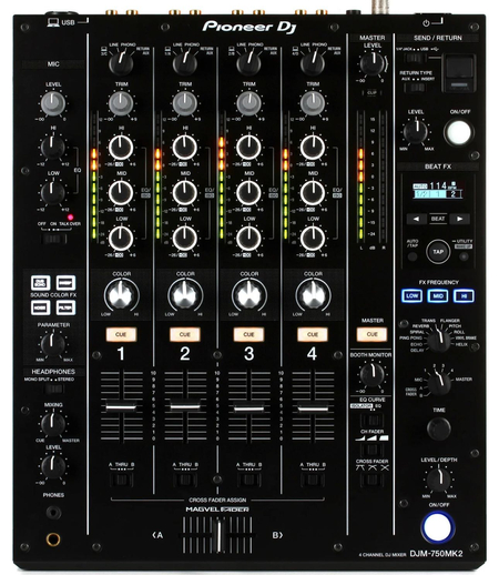 Pioneer DJ DJM-750MK2 4-канальный DJ-микшер