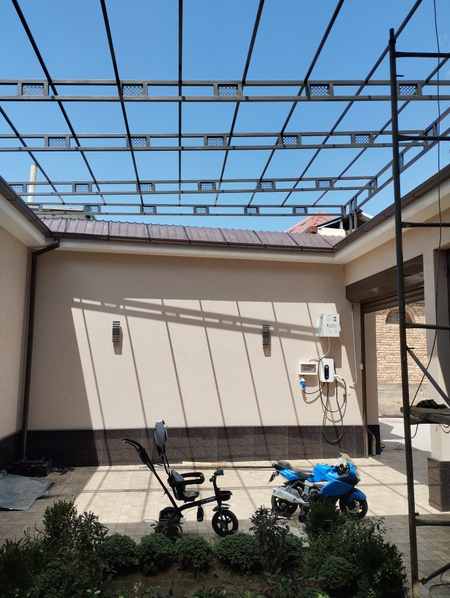 Reshotka naves perila vorota