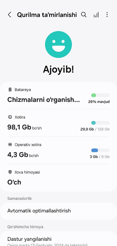 Galaxy A52 ideal