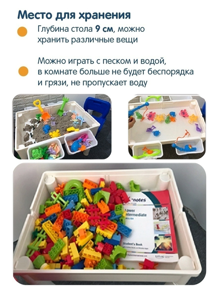 Столик 3 в1 для малышей 
В наборе: 
Стол , крыш