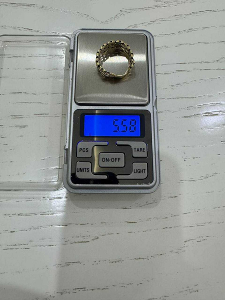 золотое кольцо подвижное