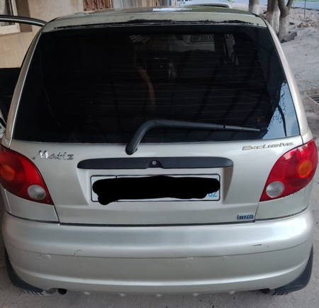 Matiz aftomat sotiladi