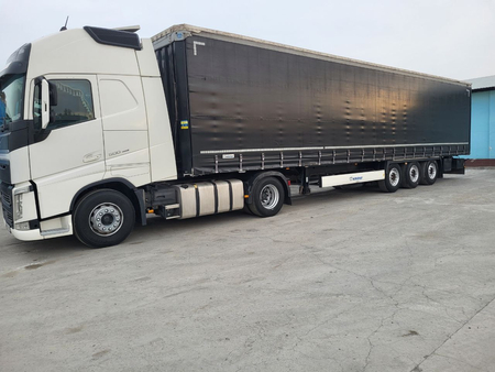 VOLVO FH EURO 6 + KRONE прицеп cотилади