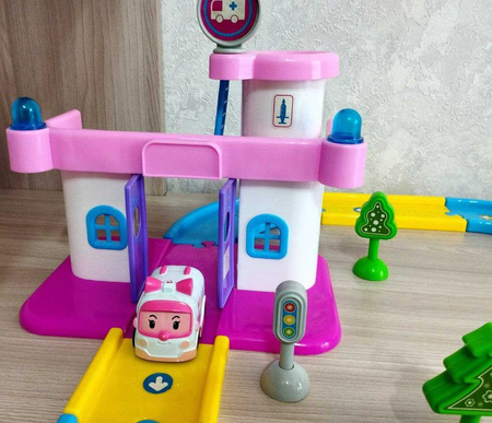 Домик Робокаров игровой набор
