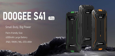 Харбийча Смартфон Doogee S41 Pro (янги арзон нархларда)