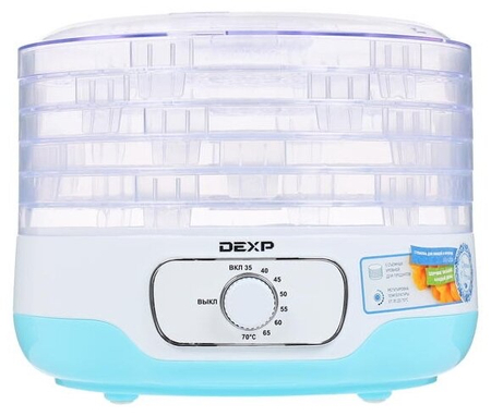 Сушилка для овощей и фруктов от DEXP. Россия