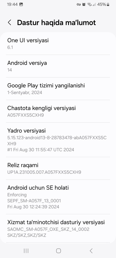 Samsung galaxsy A05S