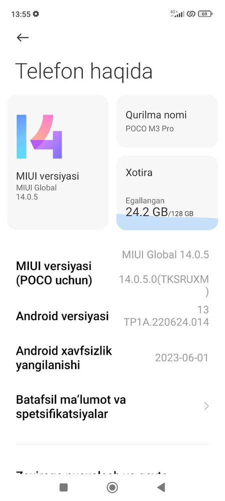 Poco m 3 pro ideal