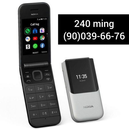 Nokia 2720 flip, Dostavka 24/7,Kafolat,Gsm,(новый),Mutloqo yengi tella