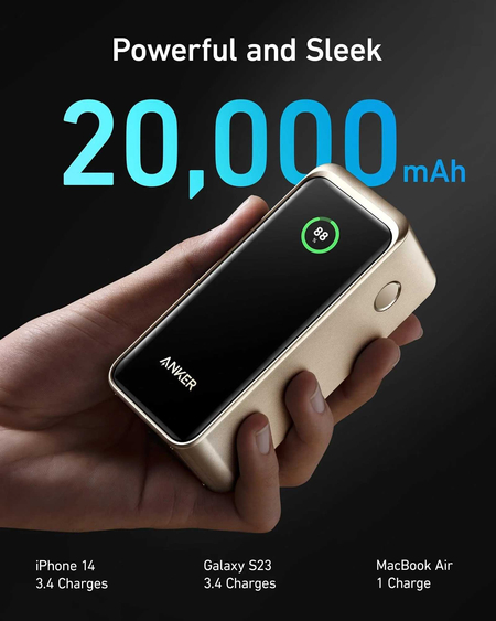 Anker A1336 Prime 20000mAh Беспроводной блок питания 200W