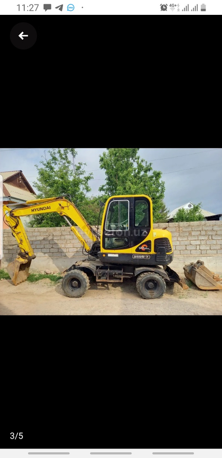 Hunday 555w-7 ekskavator