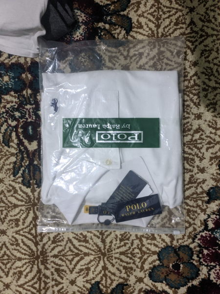 Белый Polo Ralph Lauren новый
