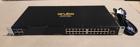 Коммутатор Aruba 6100 24G 4 PoE 4SFP+ 370 Вт