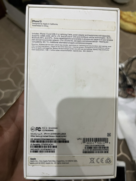 iPhone 13 faqat naqdga 128GB