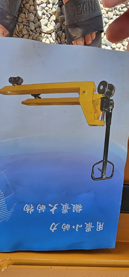 Transpalet telejka  ruchnoy kara 2t  2.5t 3 t