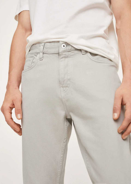 Джинсы MANGO (28) Tapered-fit lyocell Tom jeans