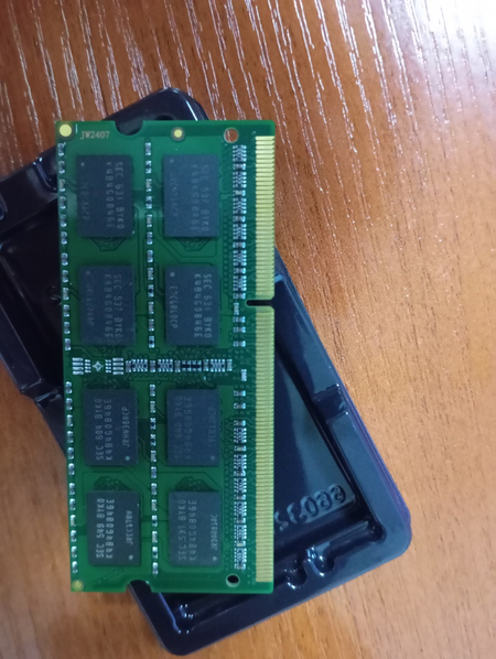 Tezkor xotira DDR3 notebook uchun 8gb 16000