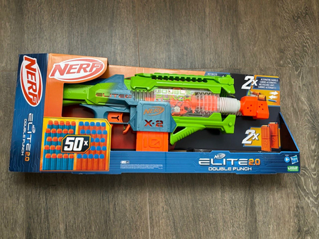 Бластер Нерф Элит 2.0 Двойной удар Nerf Elite 2.0 Double Punch