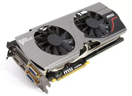 видекарта gtx 580