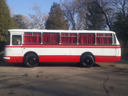 Автобус ЛАЗ 695 ретро