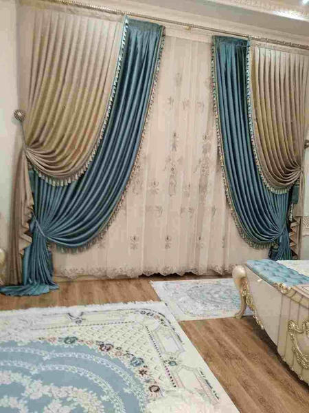 Пошив штор любой сложности.
