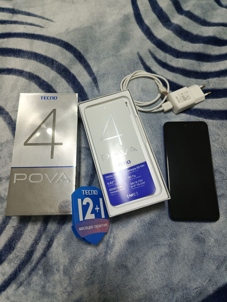 Tecno pova 4. б/у